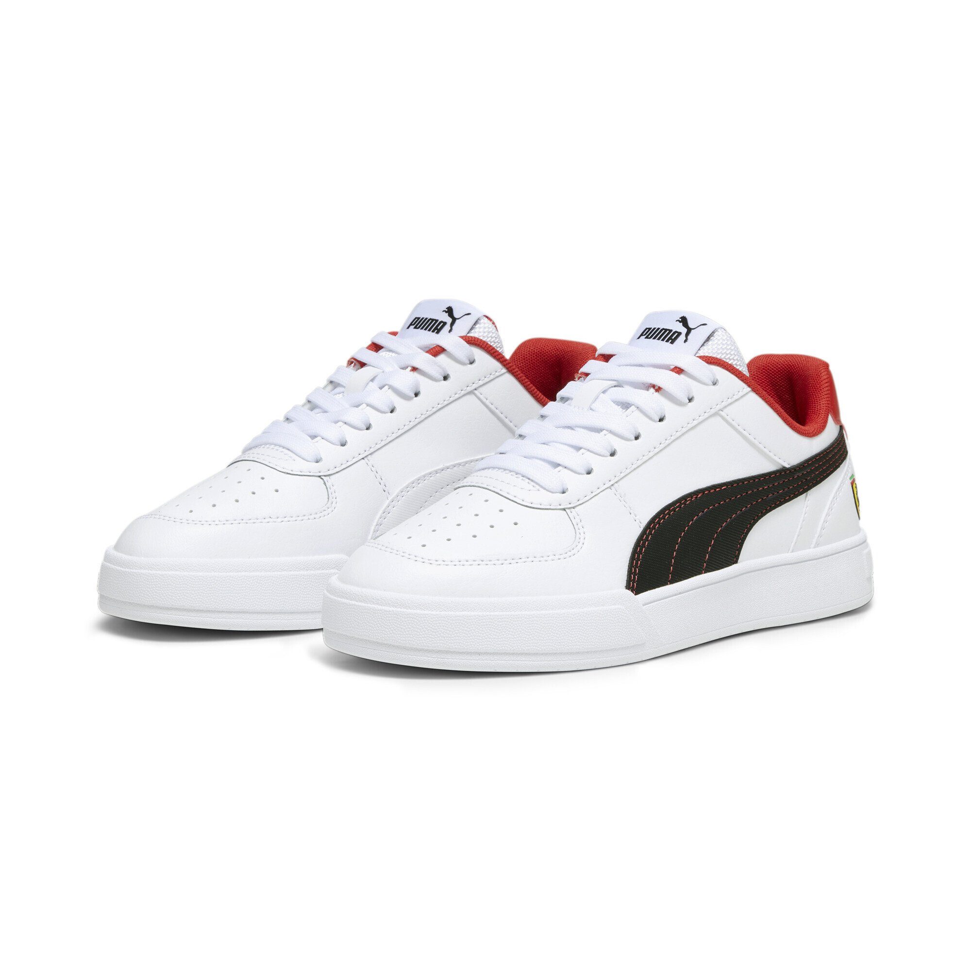 PUMA Scuderia Ferrari Caven Sneakers Jugendliche Sneaker, Perforation am Zehenbereich