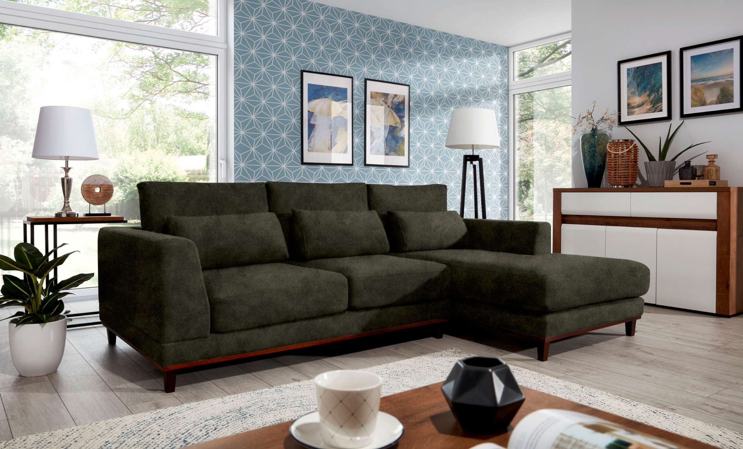 99rooms Ecksofa Vivien, L-Form, Eckcouch, Design