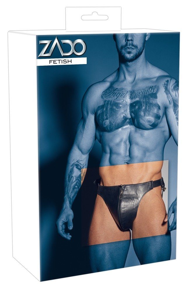 ZADO Peniskäfig ZADO- Leder Herren String Fakir M/L