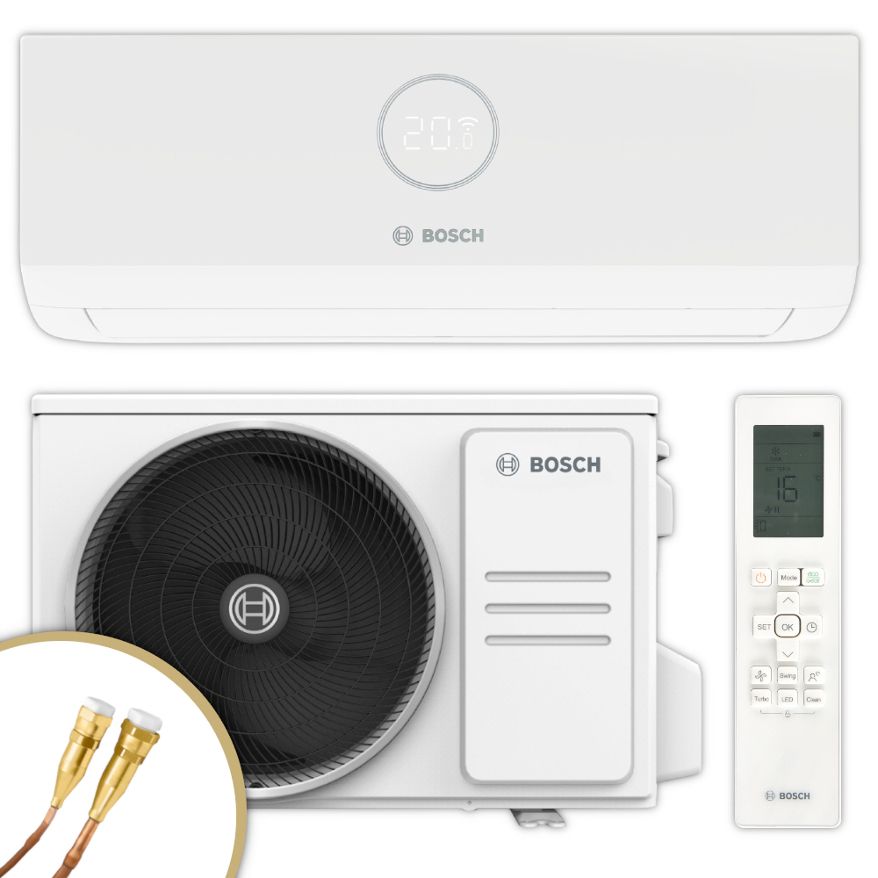 BOSCH Split-Klimagerät CL3000i-Set 70 WE, 4062852841213