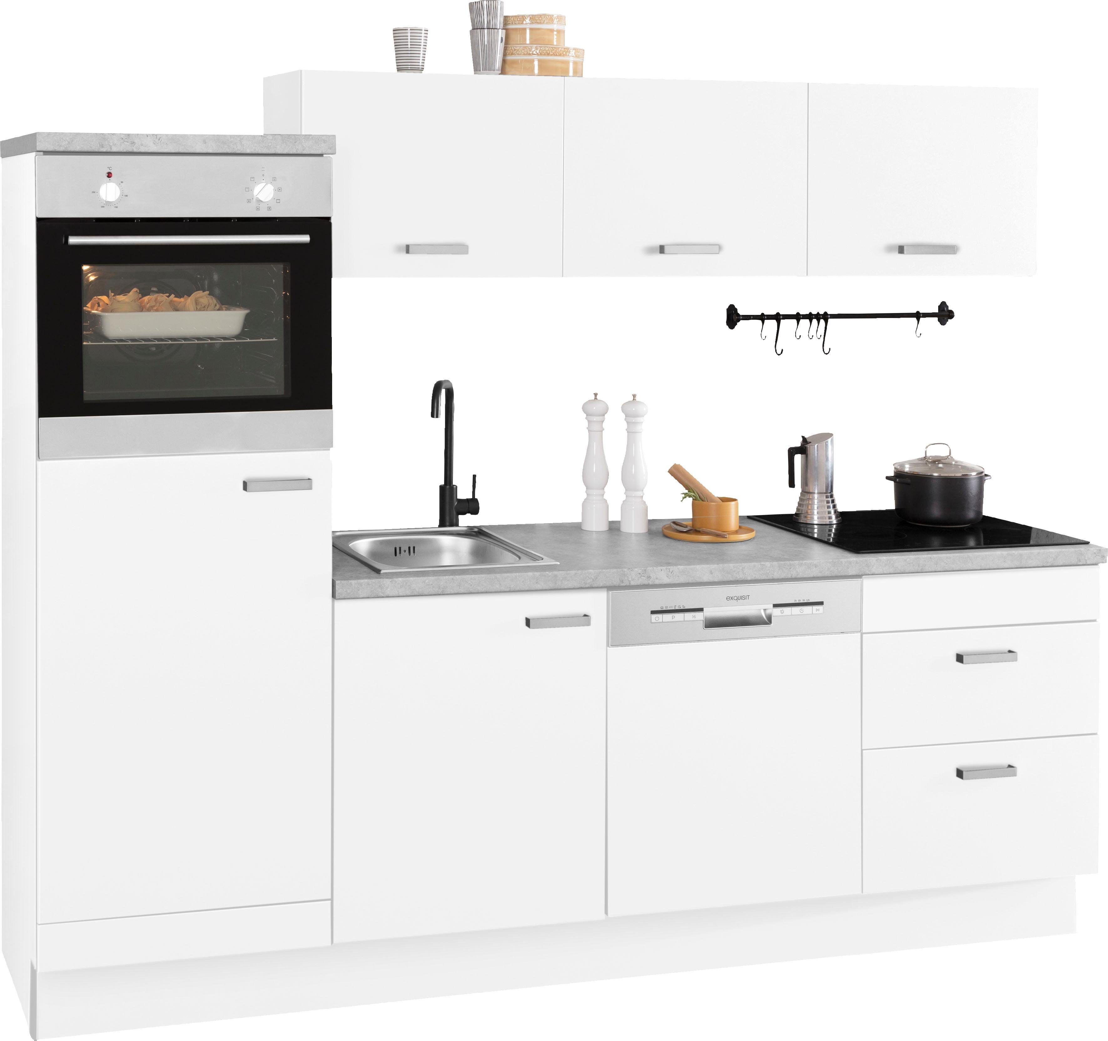 Optifit Küchenzeile Parma Mit E Geräten Breite 240 Cm Online Kaufen