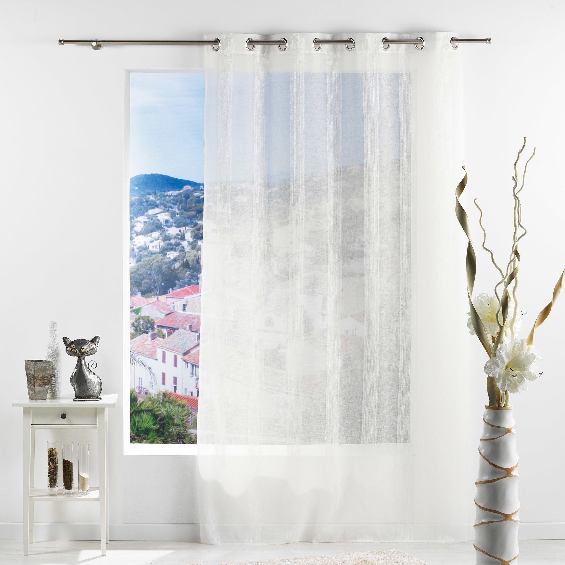 Gardine, Douceur d'intérieur, (1 St), modern, kein Bügeln nötig