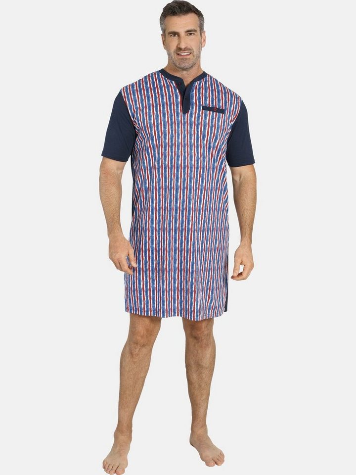 Charles Colby Pyjamaoberteil LORD KENDRY hoher Komfort für die Nacht, blau Charles Colby Pyjamaoberteil LORD KENDRY hoher Komfort für die Nacht, blau