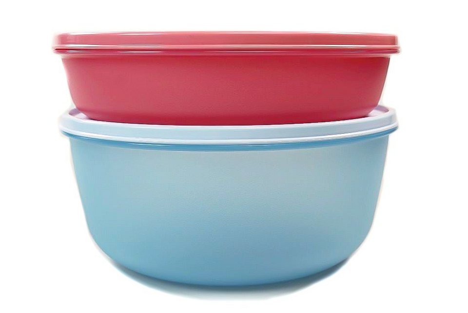 Tupperware Frischhaltedose Clarissa Xxl 2 L Hellrosa 4 L Hellblau