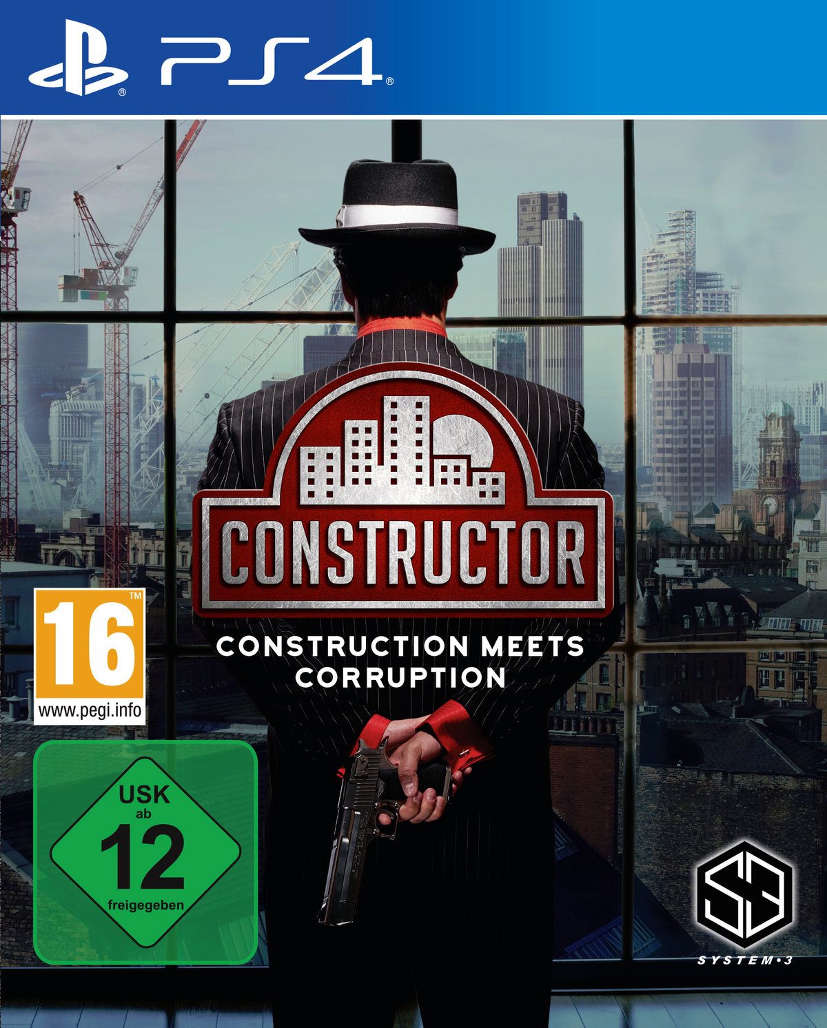 PS4 Constructor Construction meets Corruption PlayStation 4, Entwerfe ...