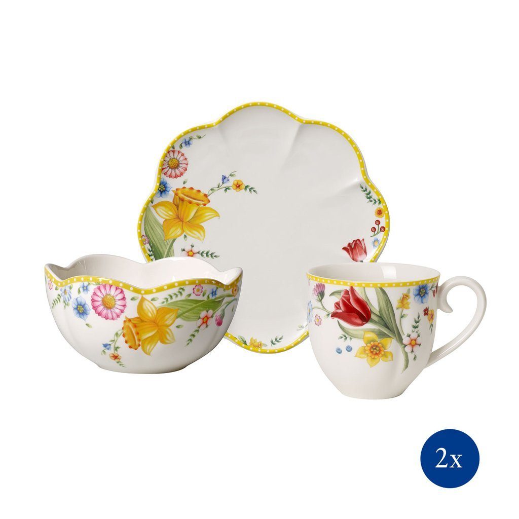 Villeroy And Boch Spring Awakening Frühstücks Set Spring Awakening