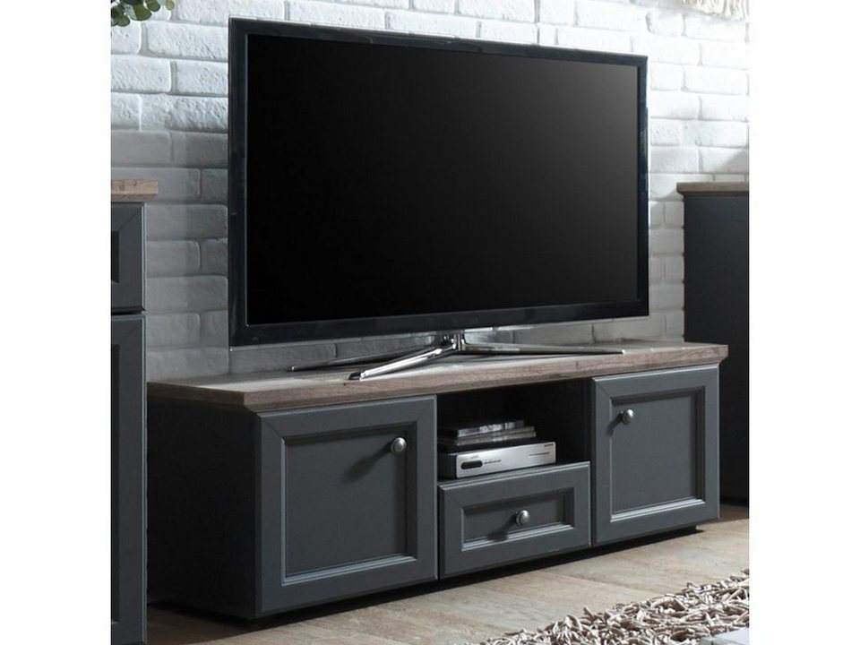 Möbelando Tv Schrank Tomlin Tv Lowboard Im Modernen Landhausstil Aus