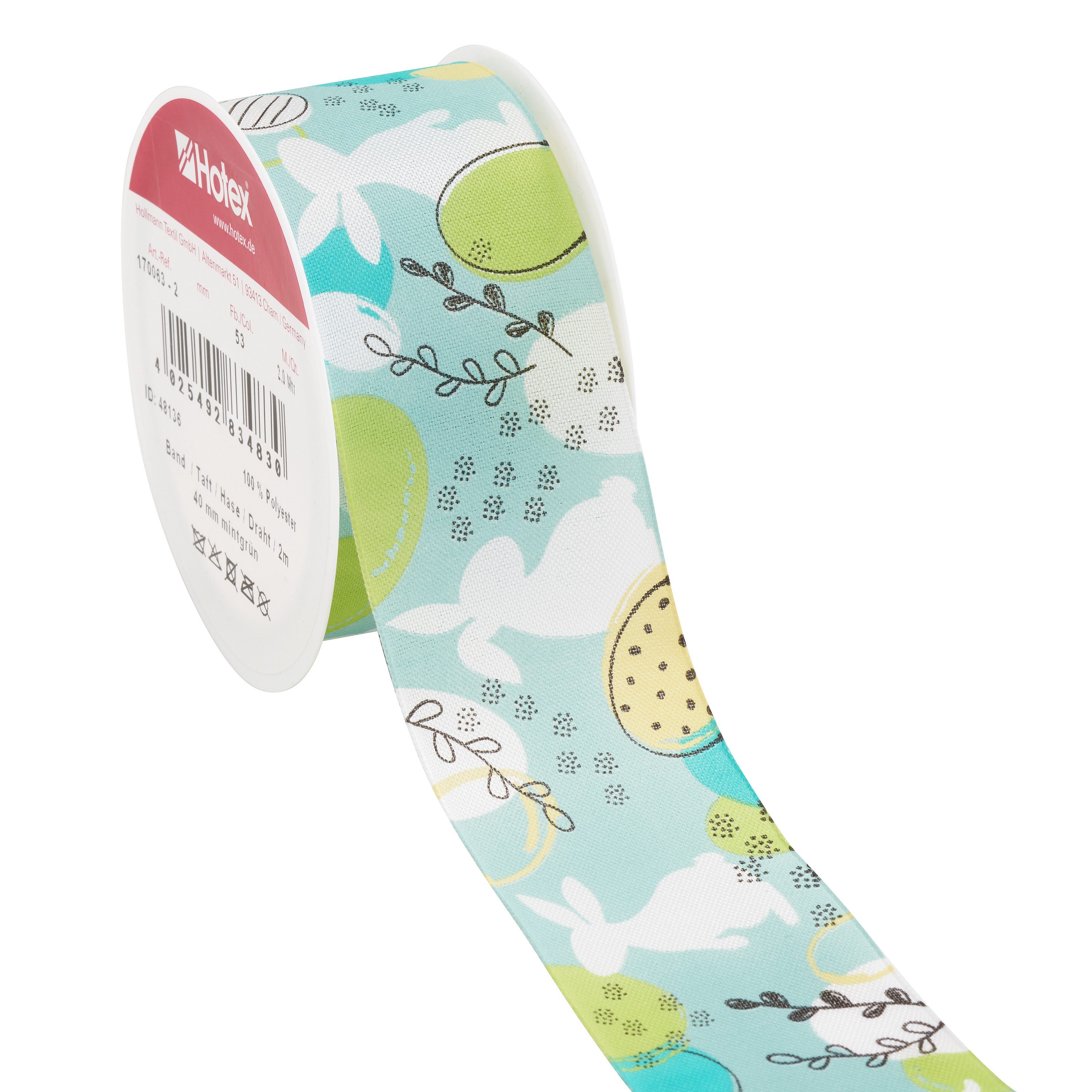 Hotex Bastelband Hase, 2 m