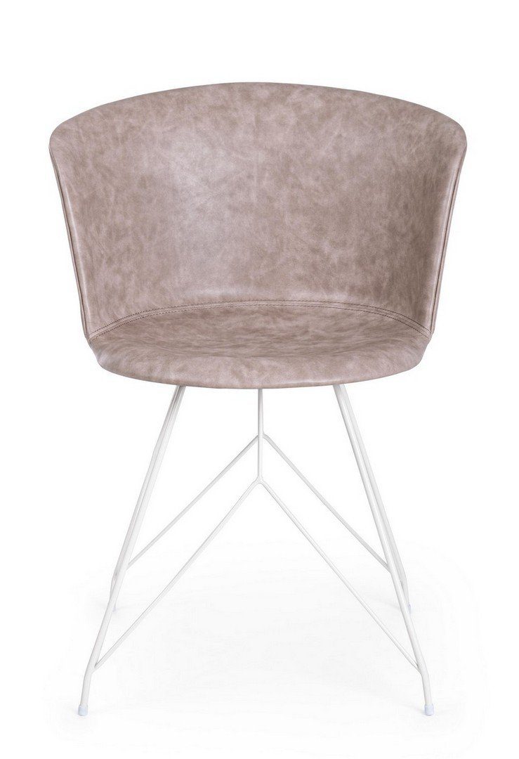 Natur24 Esszimmerstuhl 2er Set Stühle Loft 56 X 54 X 76 Cm Stahl Und