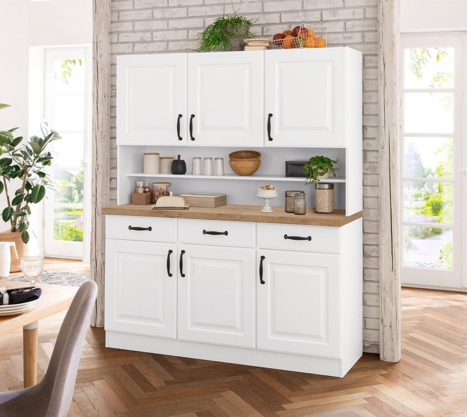 Wiho Küchen Küchenbuffet Erla 150 Cm Breit Mit Kassettenfront Online