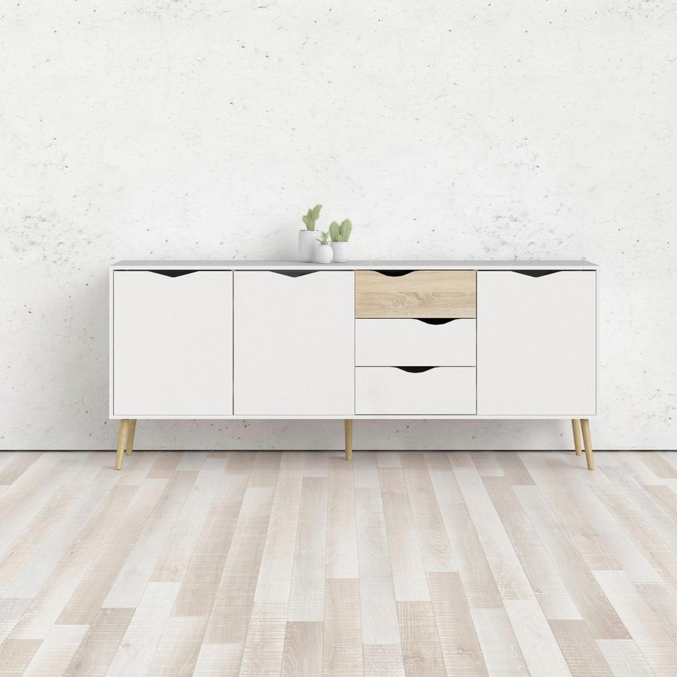 Andas Kommode Oslo Sideboard Aufbewahrung Schubladenschrank