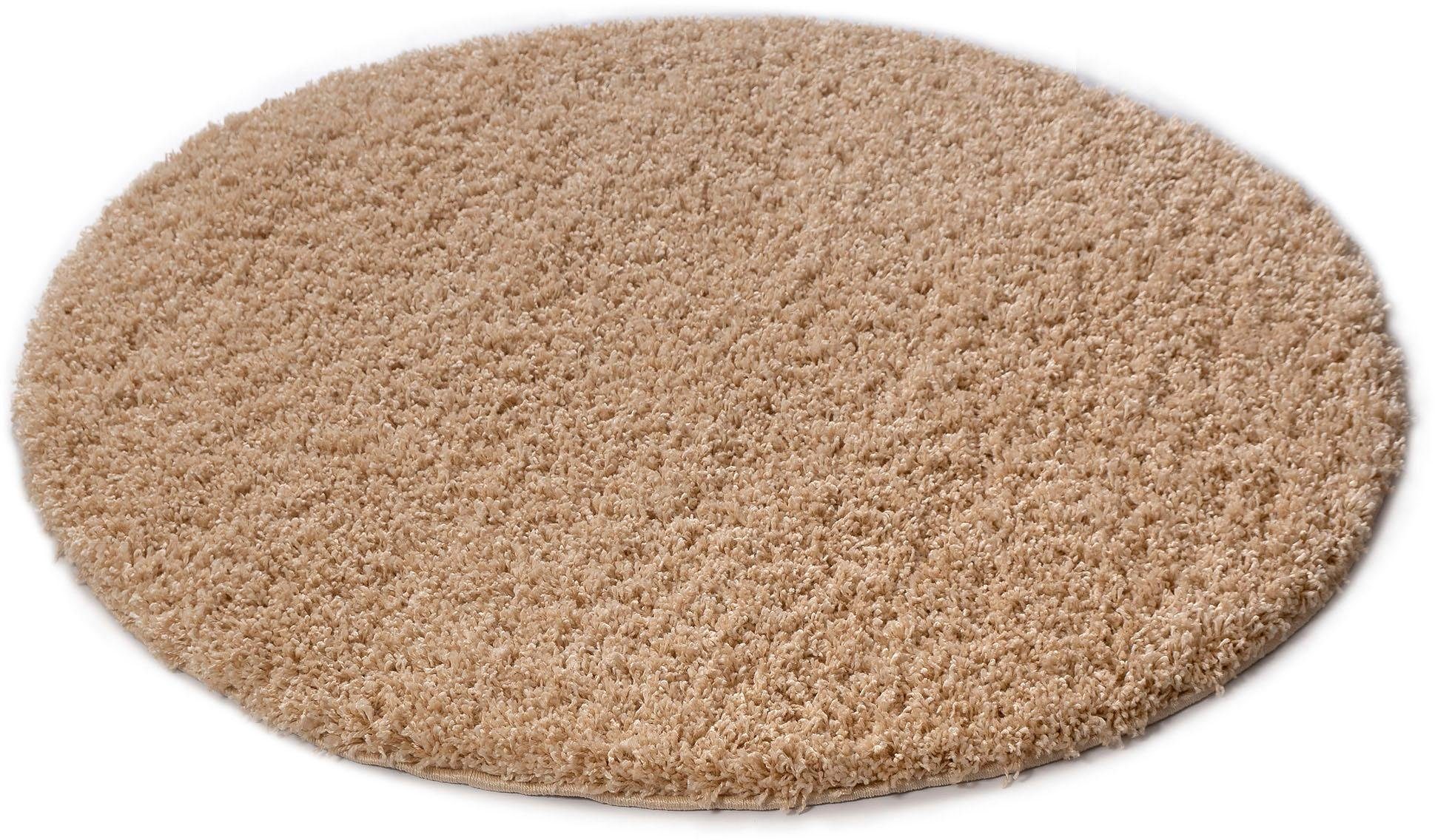 Hochflor Teppich Viva Home Affaire Rund Höhe 45 Mm Gewebt Online