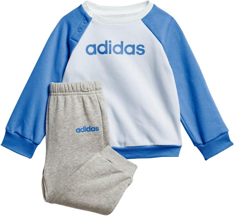 Adidas Performance Jogginganzug Linear Jogger Fleece« Set 2 Tlg