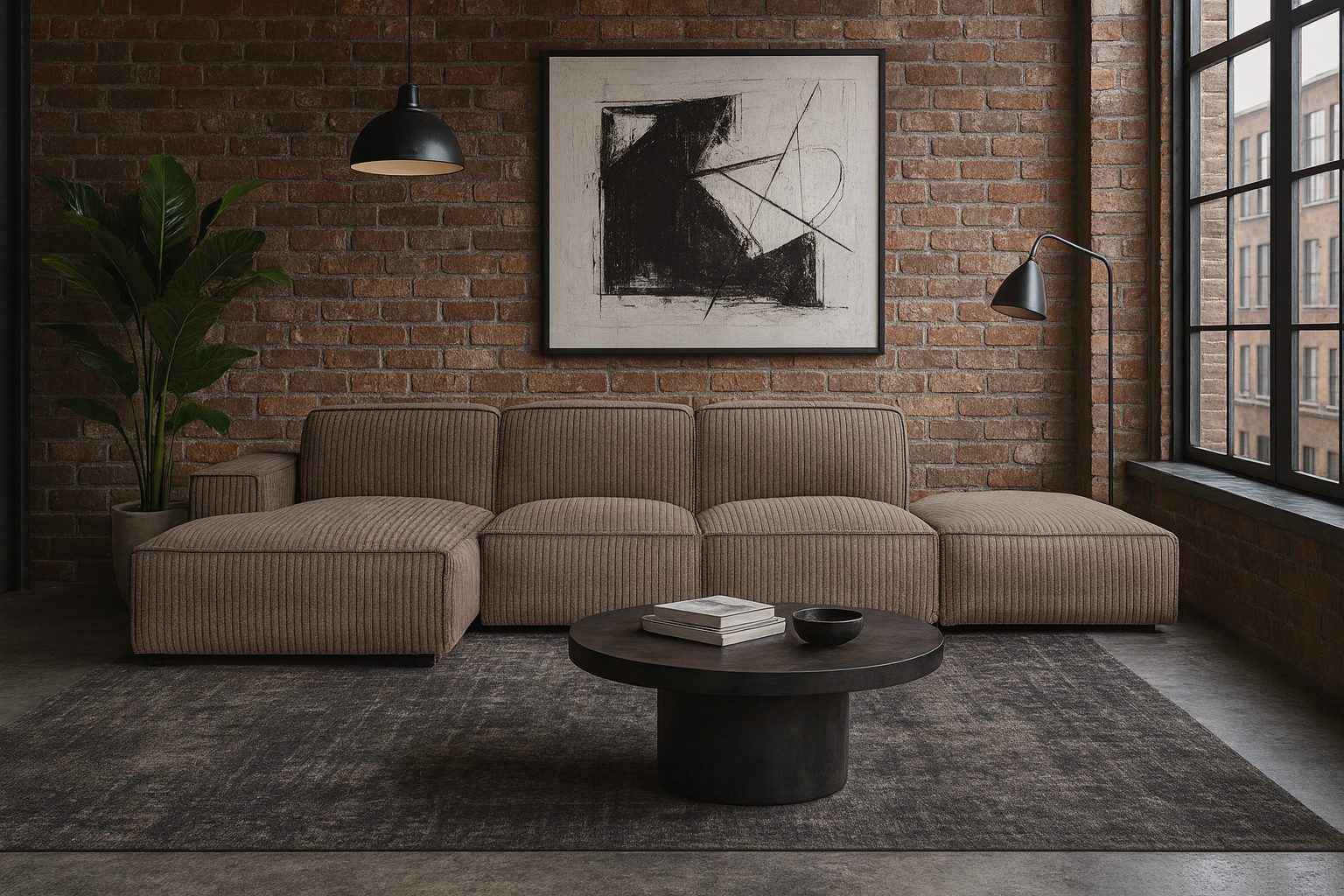Kaiser Möbel Ecksofa Ecksofa Cursal – modulares L-Sofa mit großzügigem ...