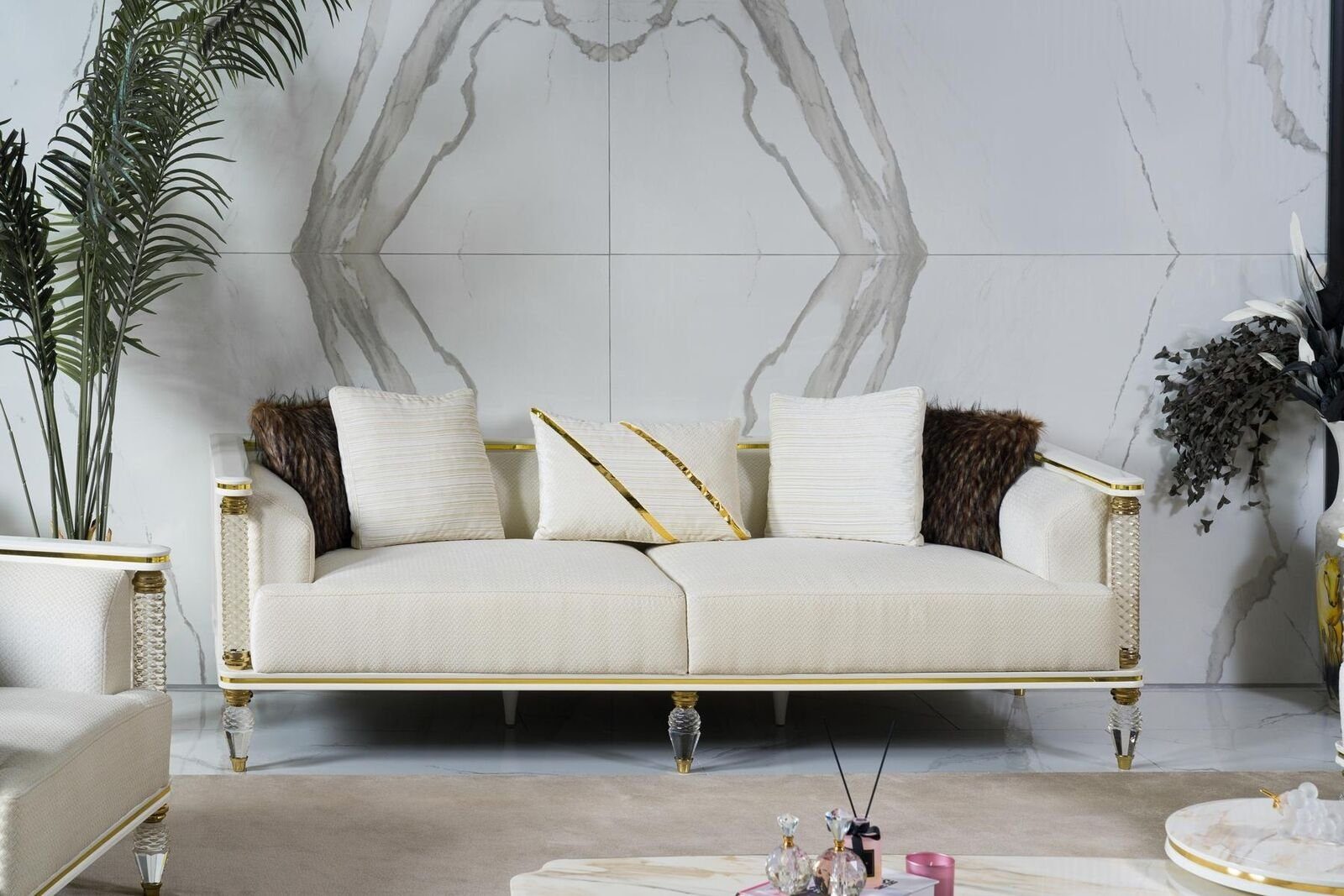 Jvmoebel Sofa Sofa 3 Sitzer Design Sofas Polster Couchen Relax Sitz