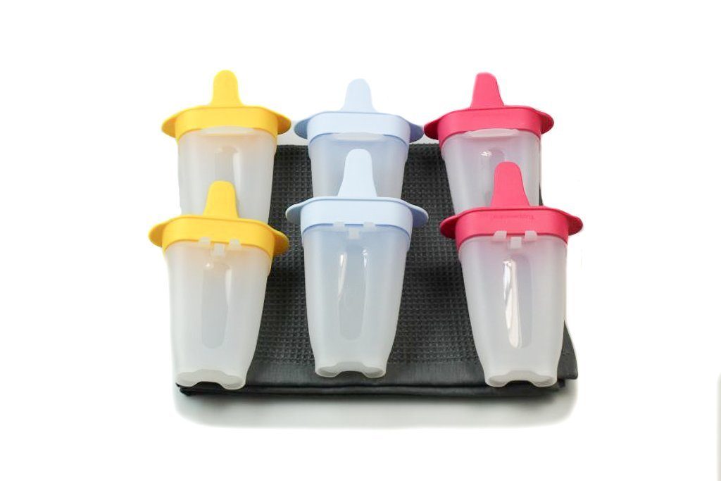 TUPPERWARE Back-Set Lollitups Eisformen Set Kinder Eislutscher