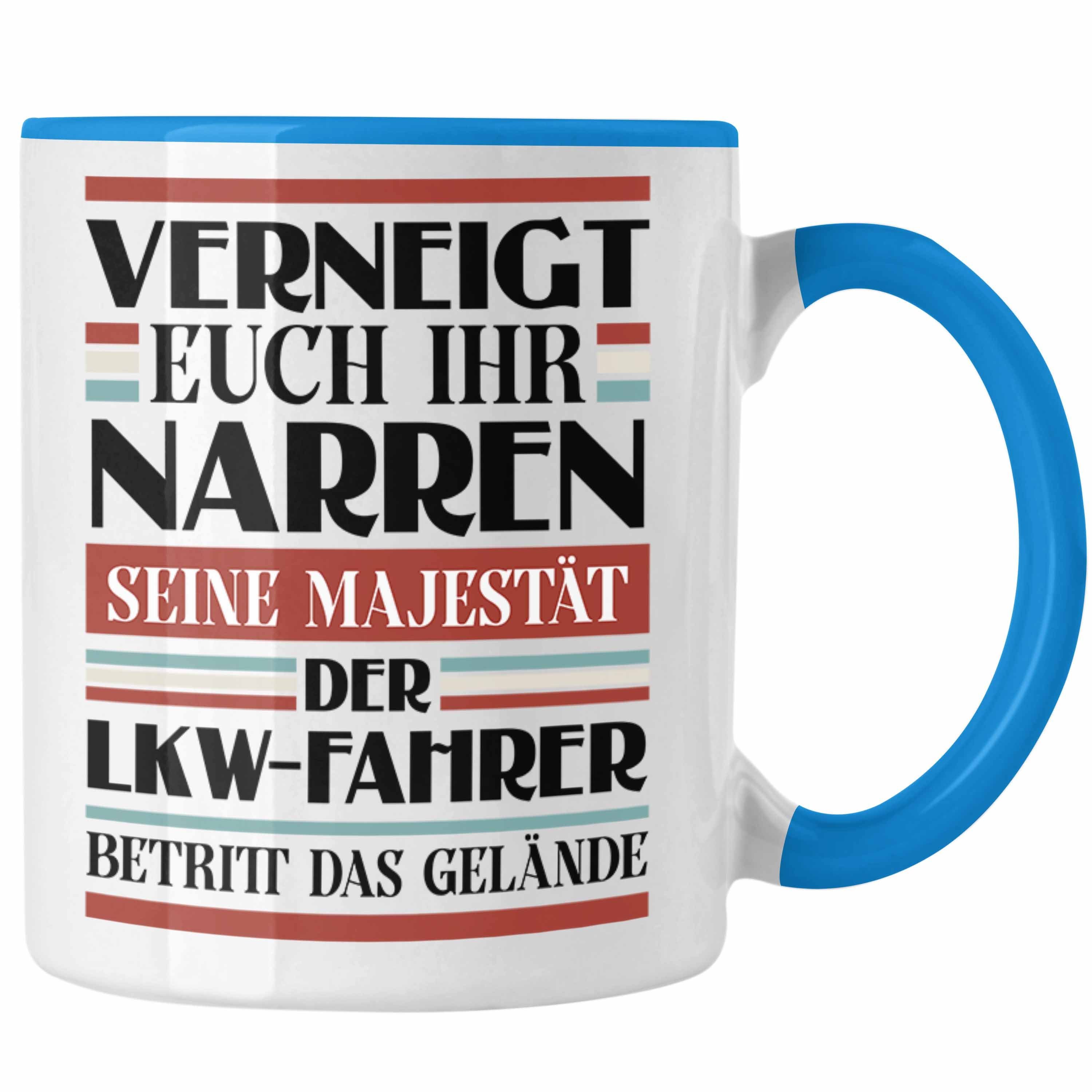 Trendation Tasse Trendation - LKW Fahrer Geschenk Tasse Geschenke Zubehör Lustig Mann L