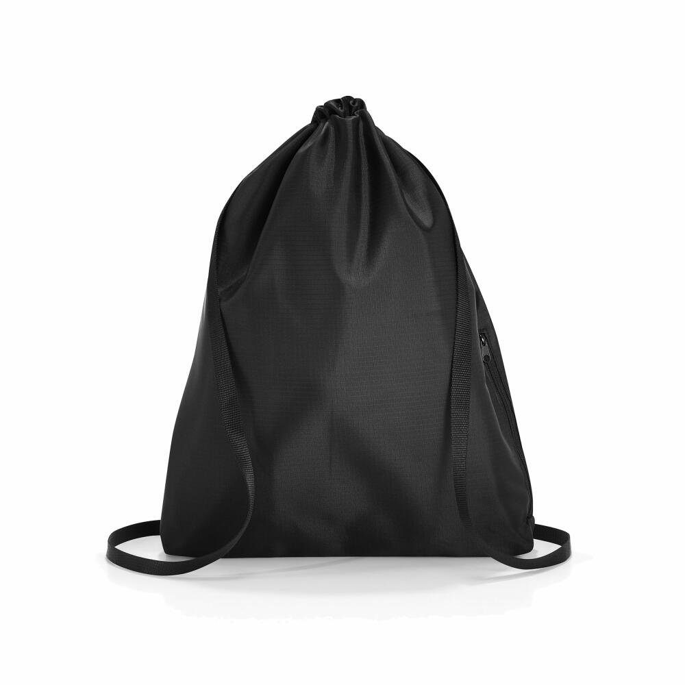 REISENTHEL® Rucksack mini maxi sacpack Black, Rucksack im Turnbeutel-Stil