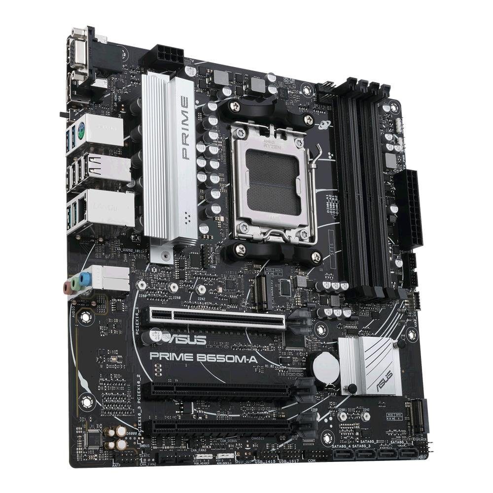 Asus Prime B650M-A CSM Mainboard, AMD AM5 Ryzen 7000, micro-ATX, DDR5 ...
