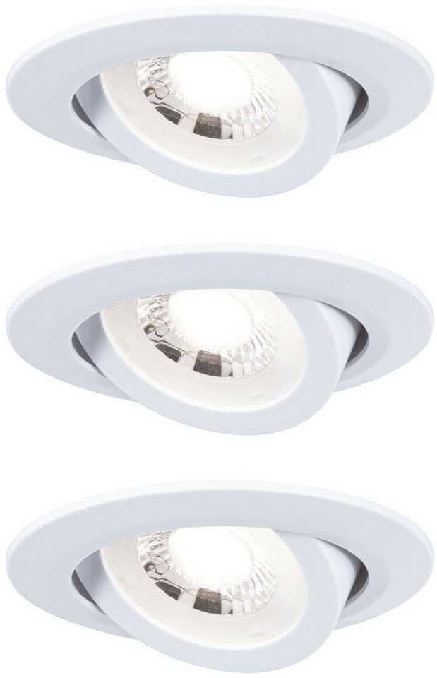 Paulmann Led Einbauleuchte Led Wechselbar Warmweiß Led Modul 3er