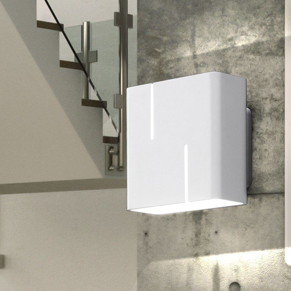 Wofi Led Wandleuchte Led Leuchtmittel Fest Verbaut Warmweiß Led Wand