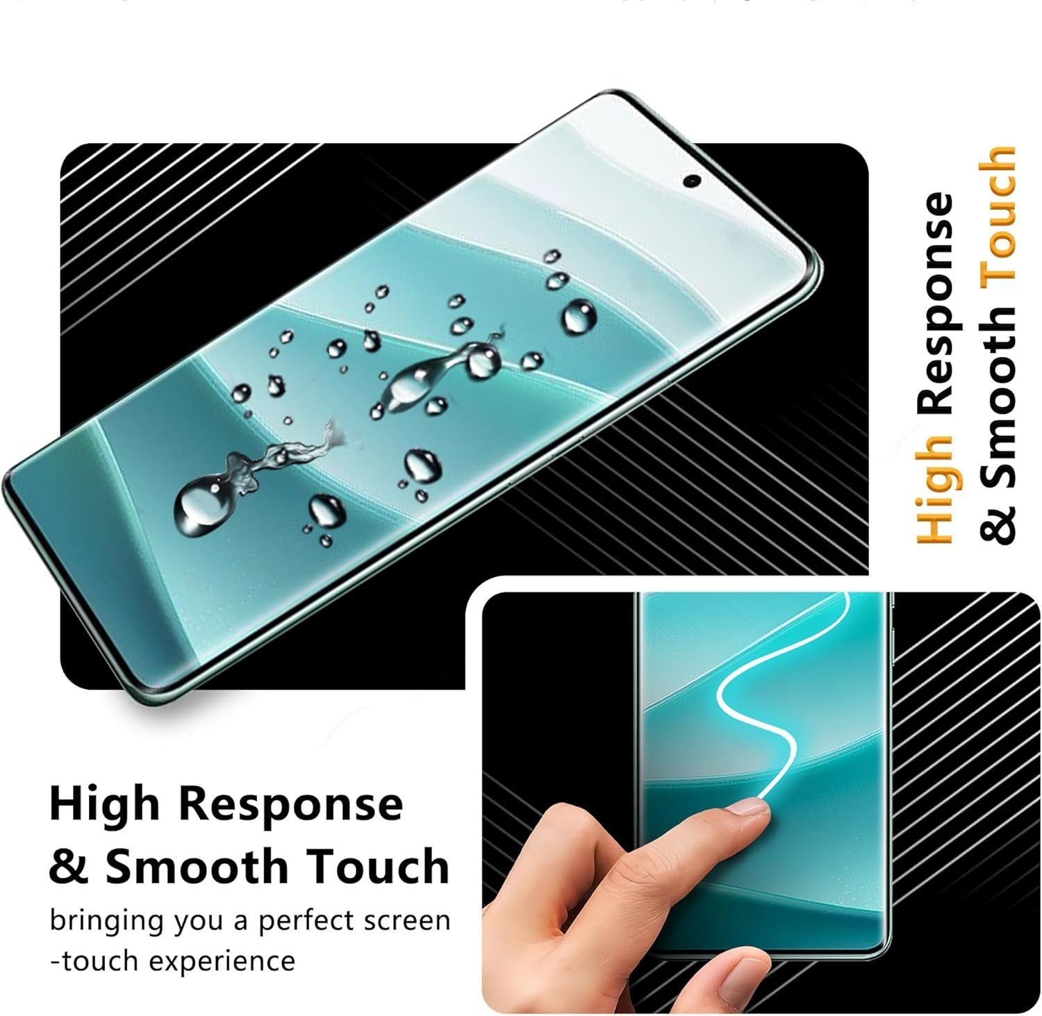 CLM-Tech Displayschutzfolie 3X für Xiaomi Redmi Note 15 5G 6,77 Zoll ...