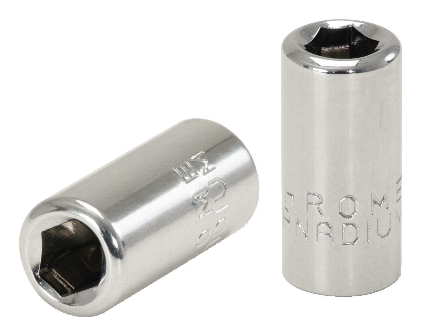 KS Tools CHROMEplus Bit-Adapter, 1/4" Stecknuss, für 1/4" Bits mit Außensechskantantrieb nach ...