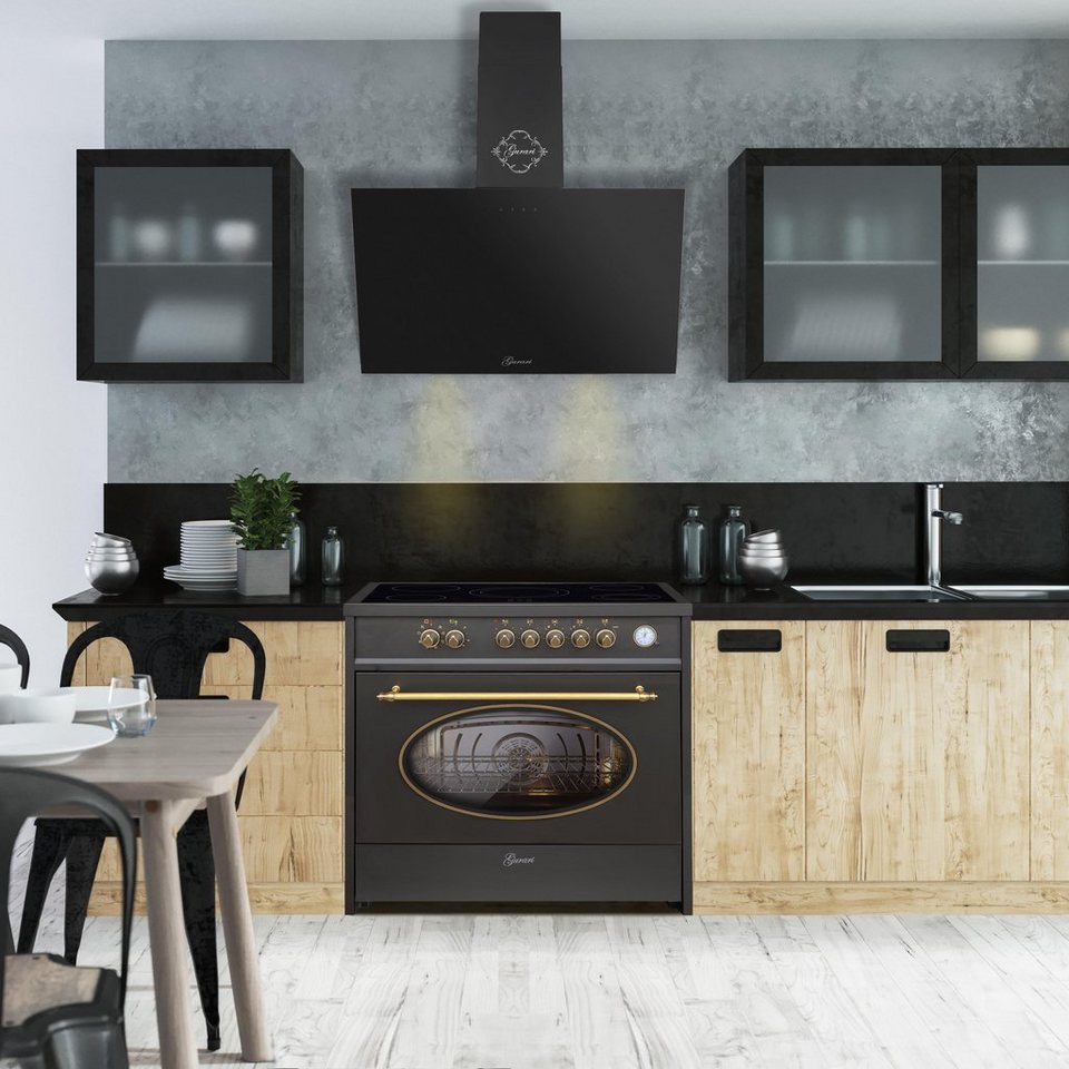 Gurari Elektro Standherd Gch E 912 Bl Rgch 286 Bl 9 Prime Mit 1 Fach