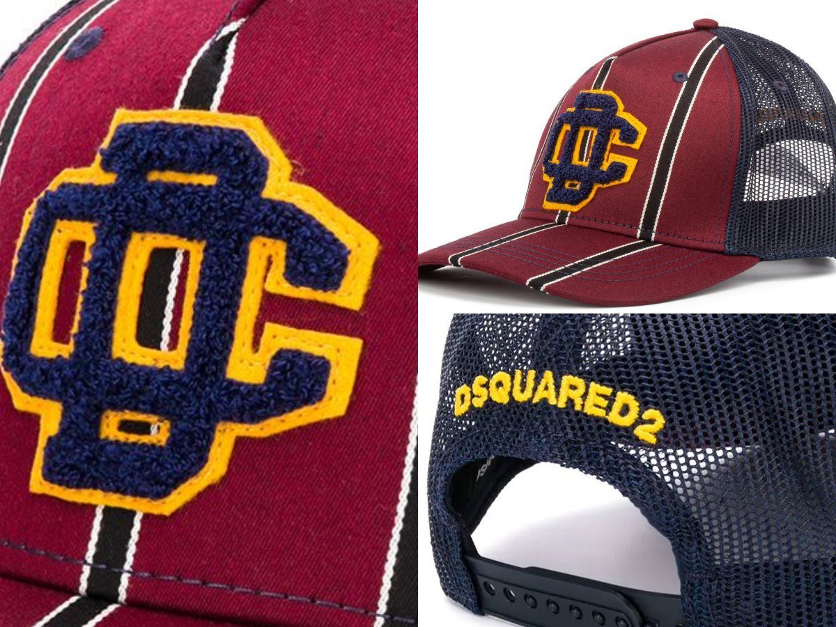 Dsquared2 Baseball Cap DS-BCM0351-16803219-M1137-Bordeaux-Navy