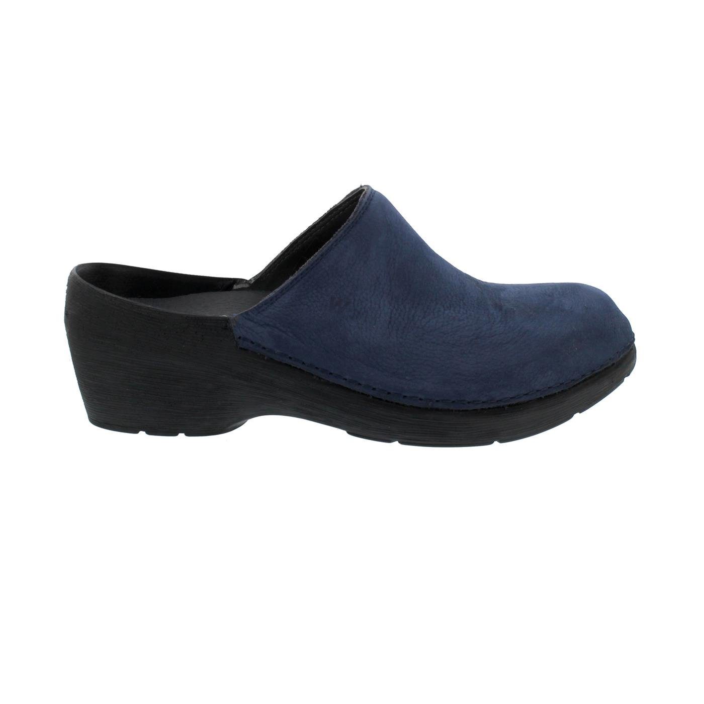 WOLKY Clog, Antique nubuck, Blue, 0607511-800 Clog