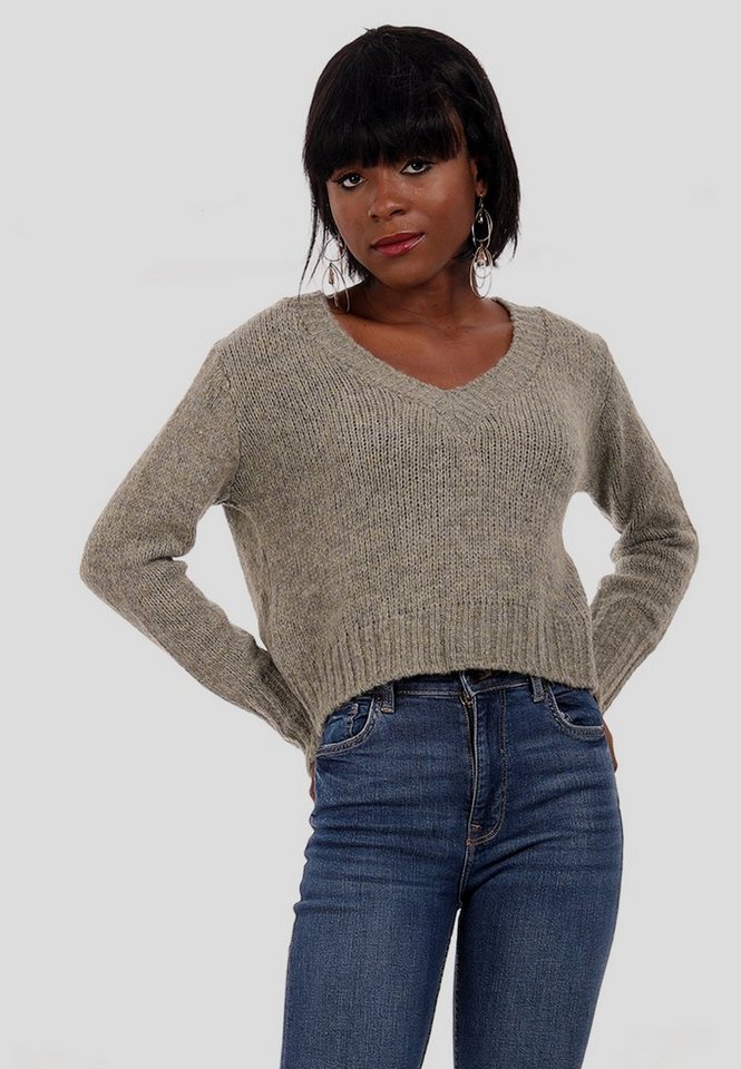 Yc Fashion And Style Strickpullover Pullover Mit V Ausschnitt 1 Tlg In