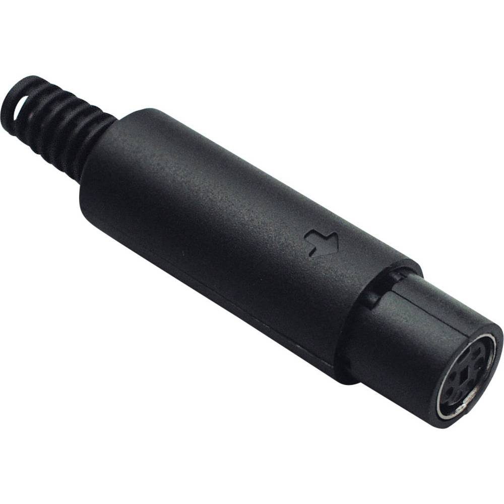 BKL Electronic Mini-DIN-Steckverbinder Audio- & Video-Adapter, Buchse ...