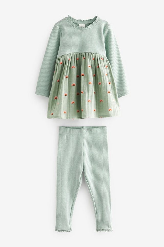 Next Kleid And Leggings Set Mit Kleid Und Leggings 2 Tlg Rosa