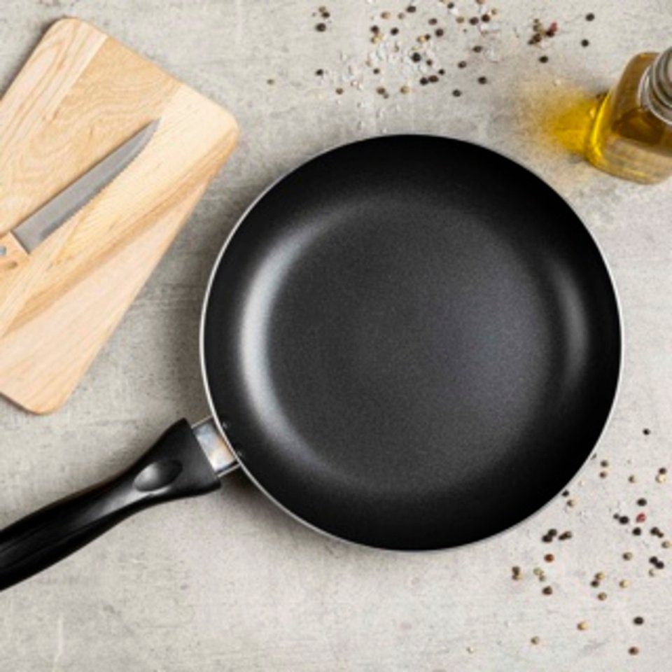 Haushalt International Steakpfanne Aluminium-Pfanne 24cm mit 2-fach Antihaftbeschichtung, (1-tlg)