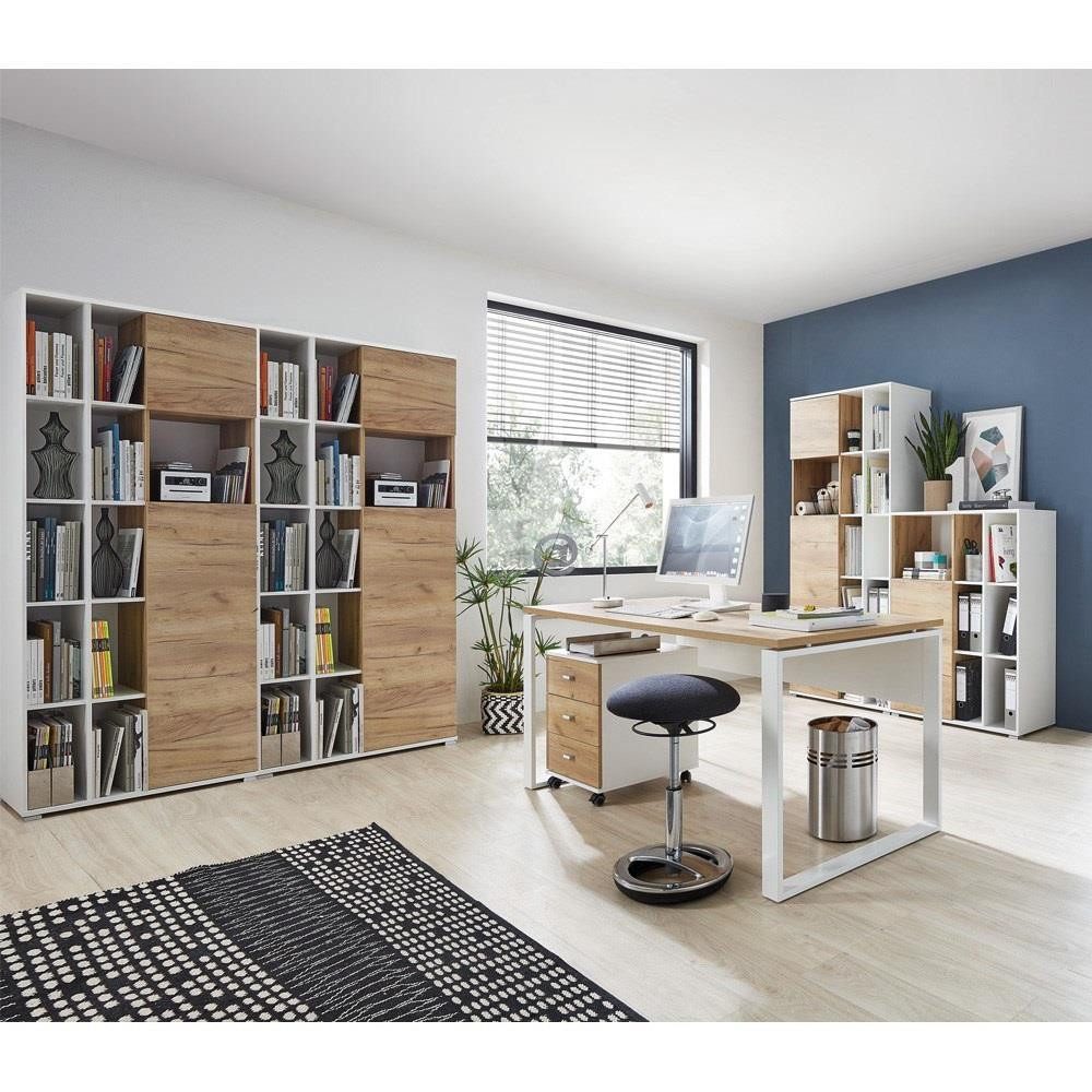 Lomadox Büromöbel Set Gent 01 Spar Set 6 Tlg Schreibtisch