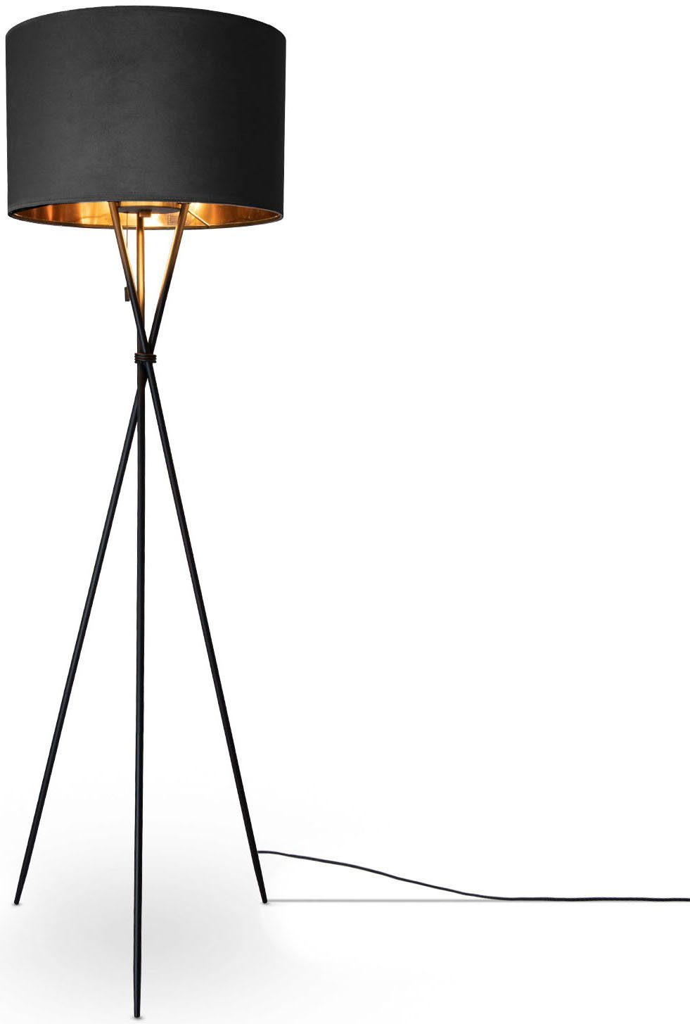 Paco Home Stehlampe Naomi Uni Color Ohne Leuchtmittel Wohnzimmer