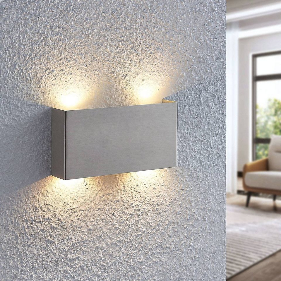 Lindby Led Wandleuchte Manon Led Leuchtmittel Fest Verbaut Warmweiß