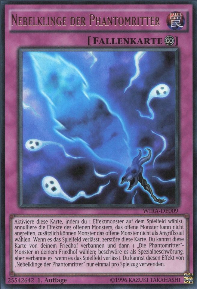 Recollectibles Sammelkarte Yugioh Karte Nebelklinge Der Phantomritter