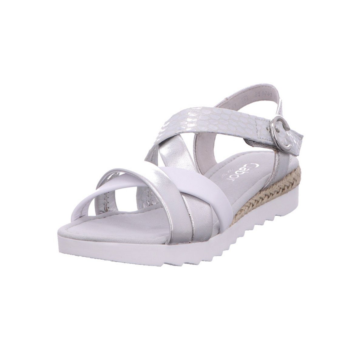 Gabor silber Sandalette (1-tlg)