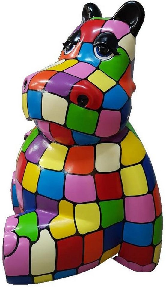Jvmoebel Gartenfigur Statuen Skulptur Designer Loft Bunte Skulpturen
