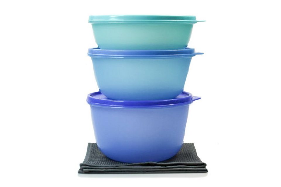 Tupperware Back Set Clarissa 19 L 14 L 950 Ml Glastuch