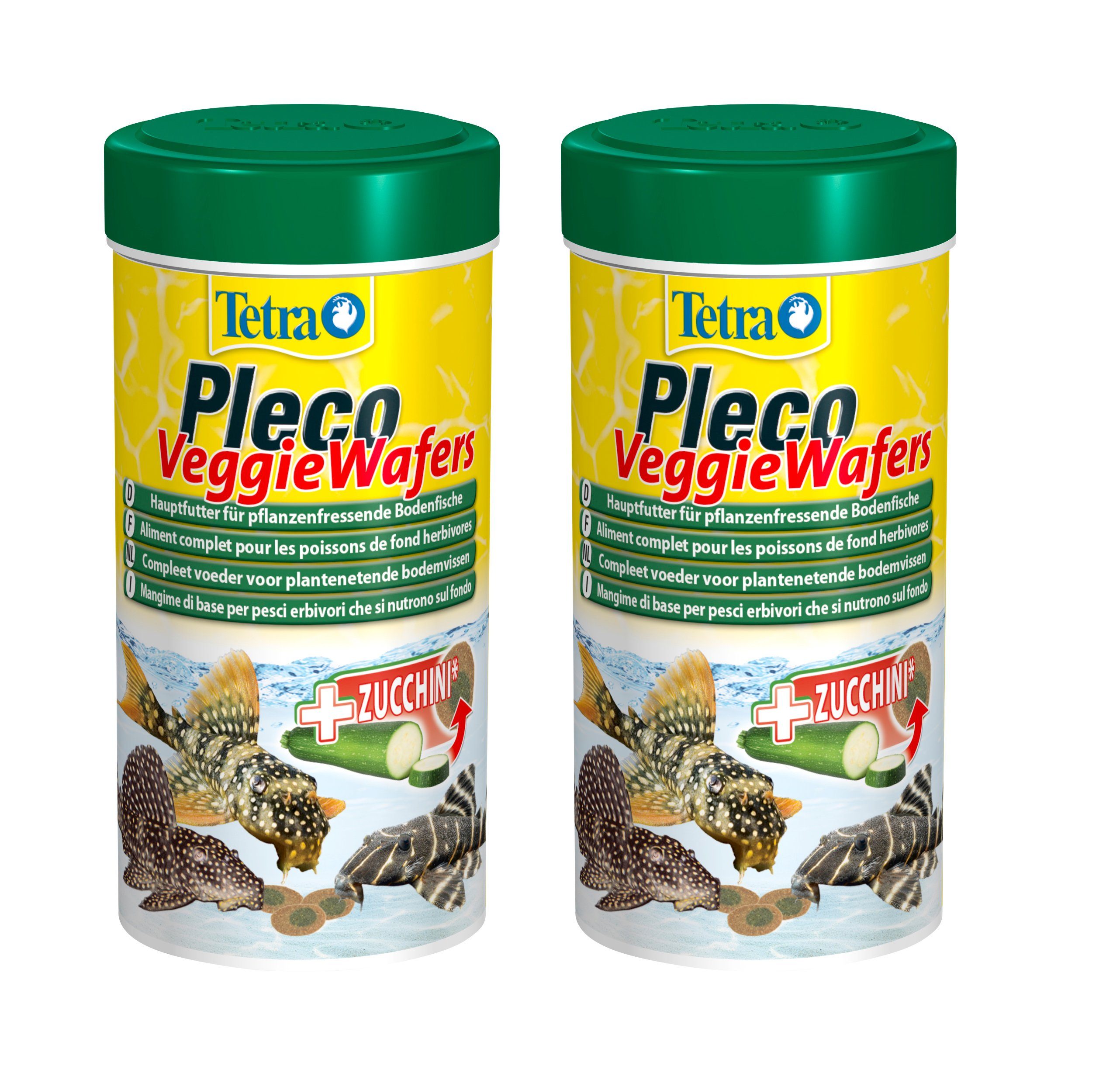 Tetra Fischfutter »Pleco Veggie Wafers«, 2x250 ml | OTTO