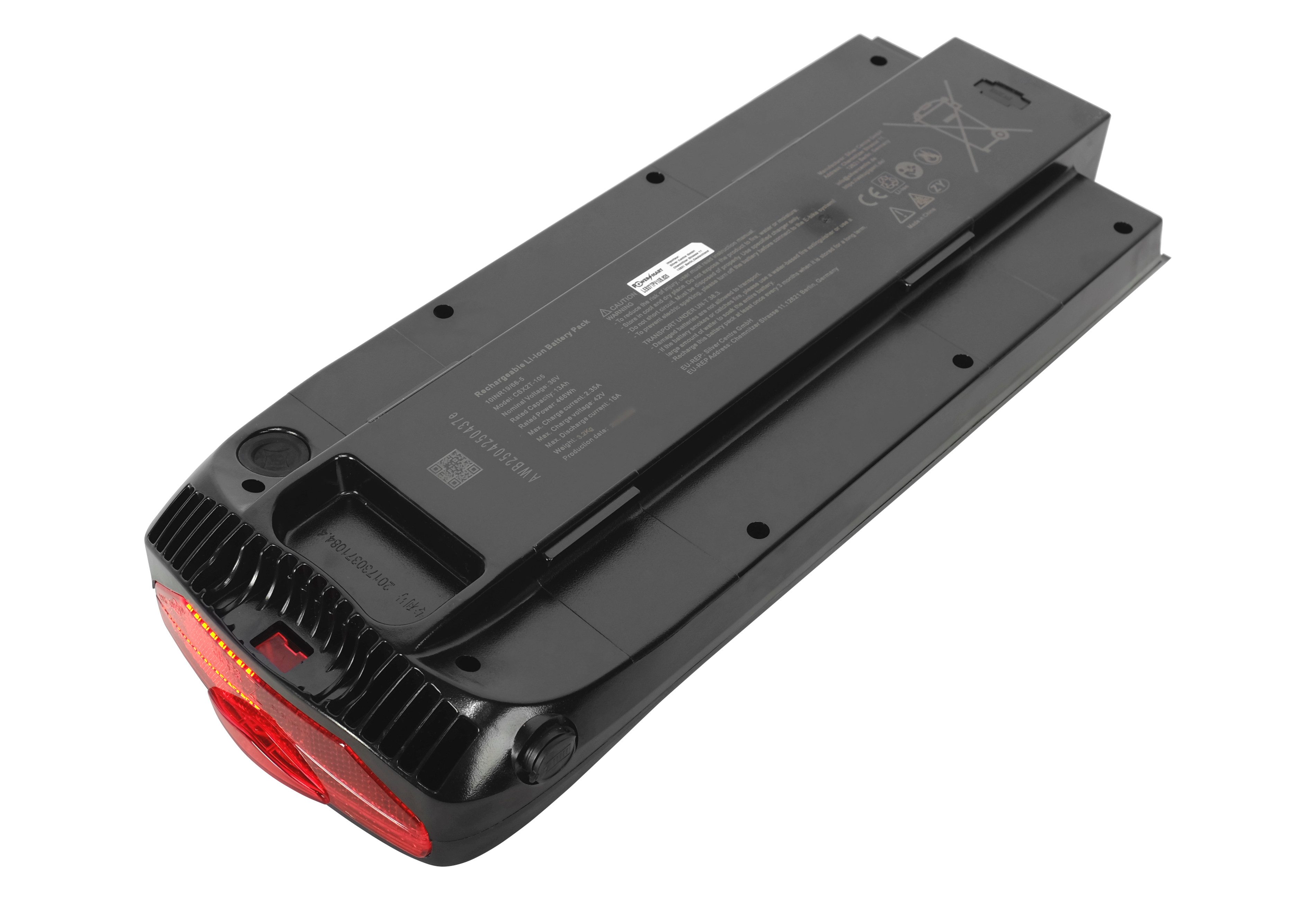 PowerSmart SF-03 CF080L1018E E-Bike Akku für Denver Bike CITY Bike ...