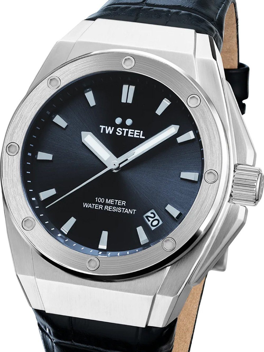 TW Steel Quarzuhr TW-Steel CE4108 CEO Tech Herrenuhr 44mm 10ATM