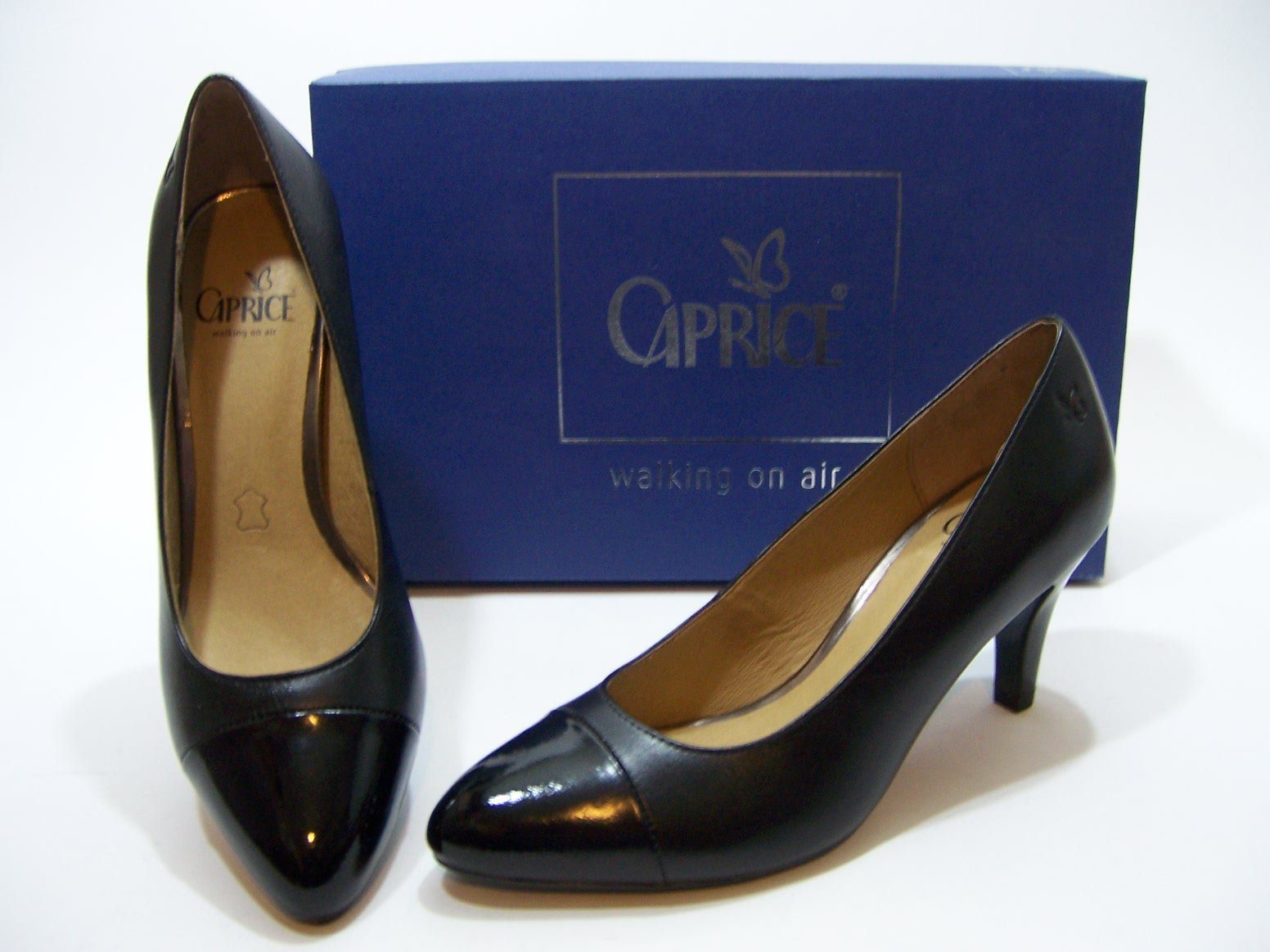 Caprice Caprice Da. Pumps 7cm schw.lack Pumps