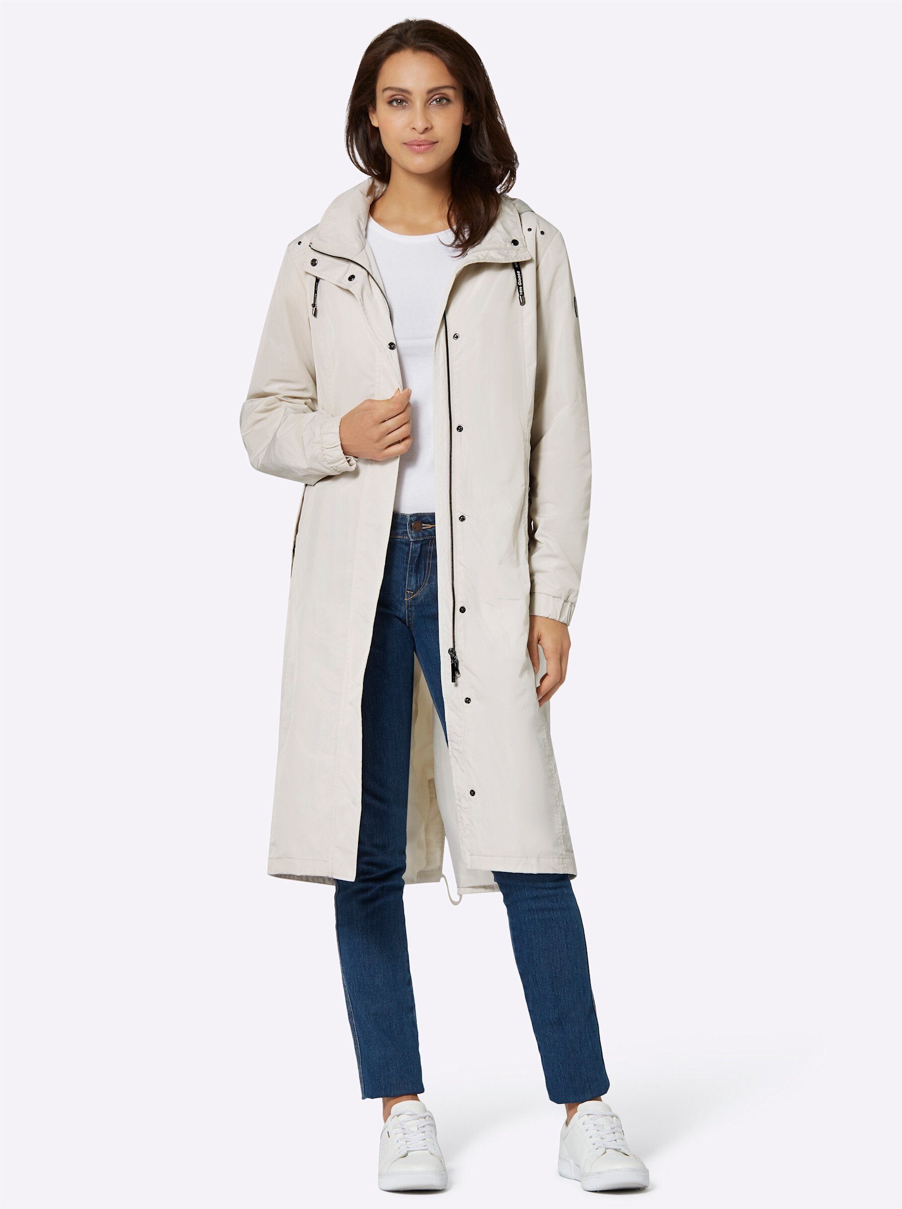 Green Goose Langmantel Trenchcoat