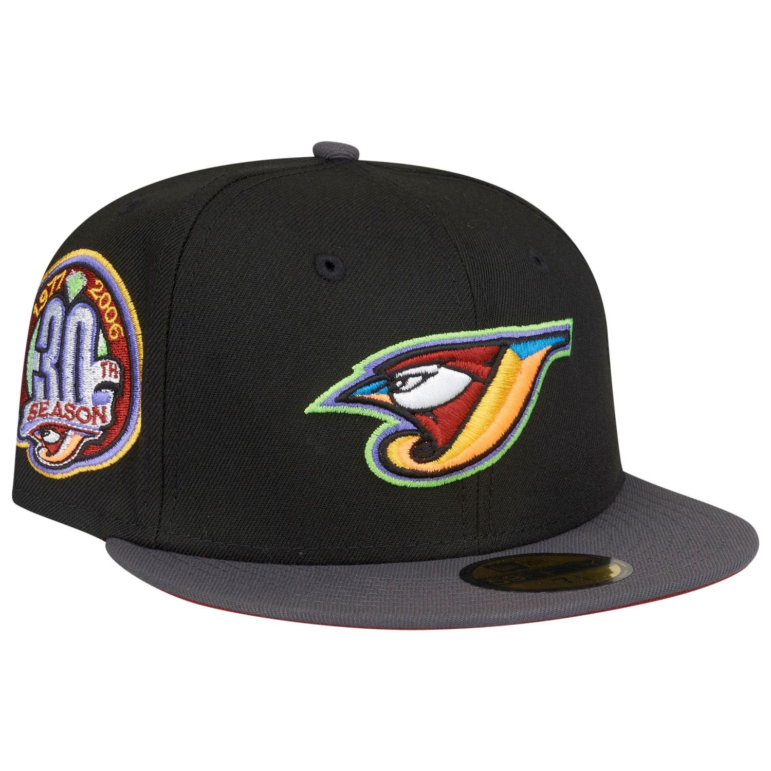 New Era Fitted Cap 59Fifty ANNIVERSARY Toronto Jays, MLB Toronto Blue ...