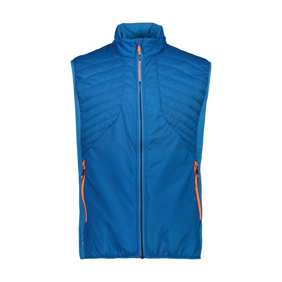Cmp Winterjacke Cmp Herren Weste Hybrid Mit Stehkragen 30z6407 Bla