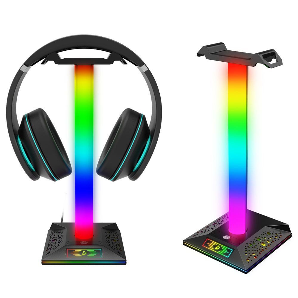 Rgb headphone stand store