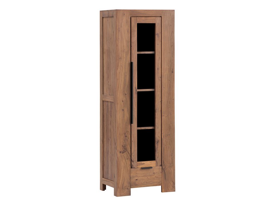 Massivum Vitrine Osbon Massivholz Akazie 1 St